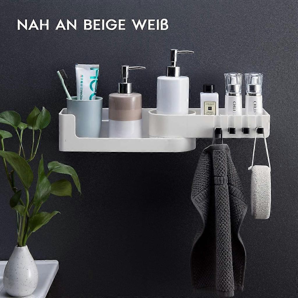 Corner shelf shower basket - swivel shower shelf Self-adhesive shower ...