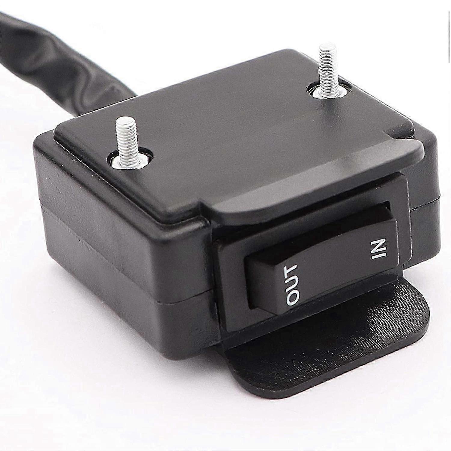 12V ATV/UTV Winch Rocker Switch with Handlebar Control Kit, Universal ...