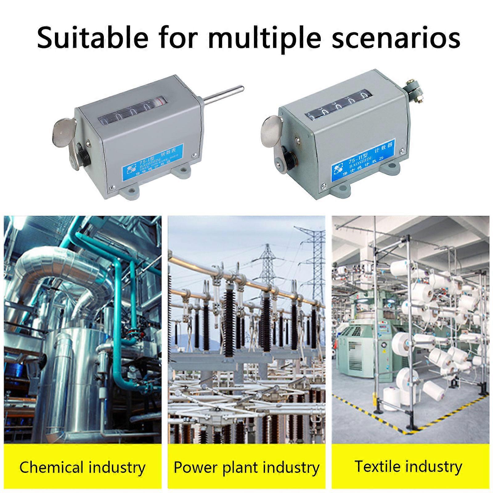 Pull/Rotary Counter with Count Ranges 0-99999 Mechanical Resettable ...