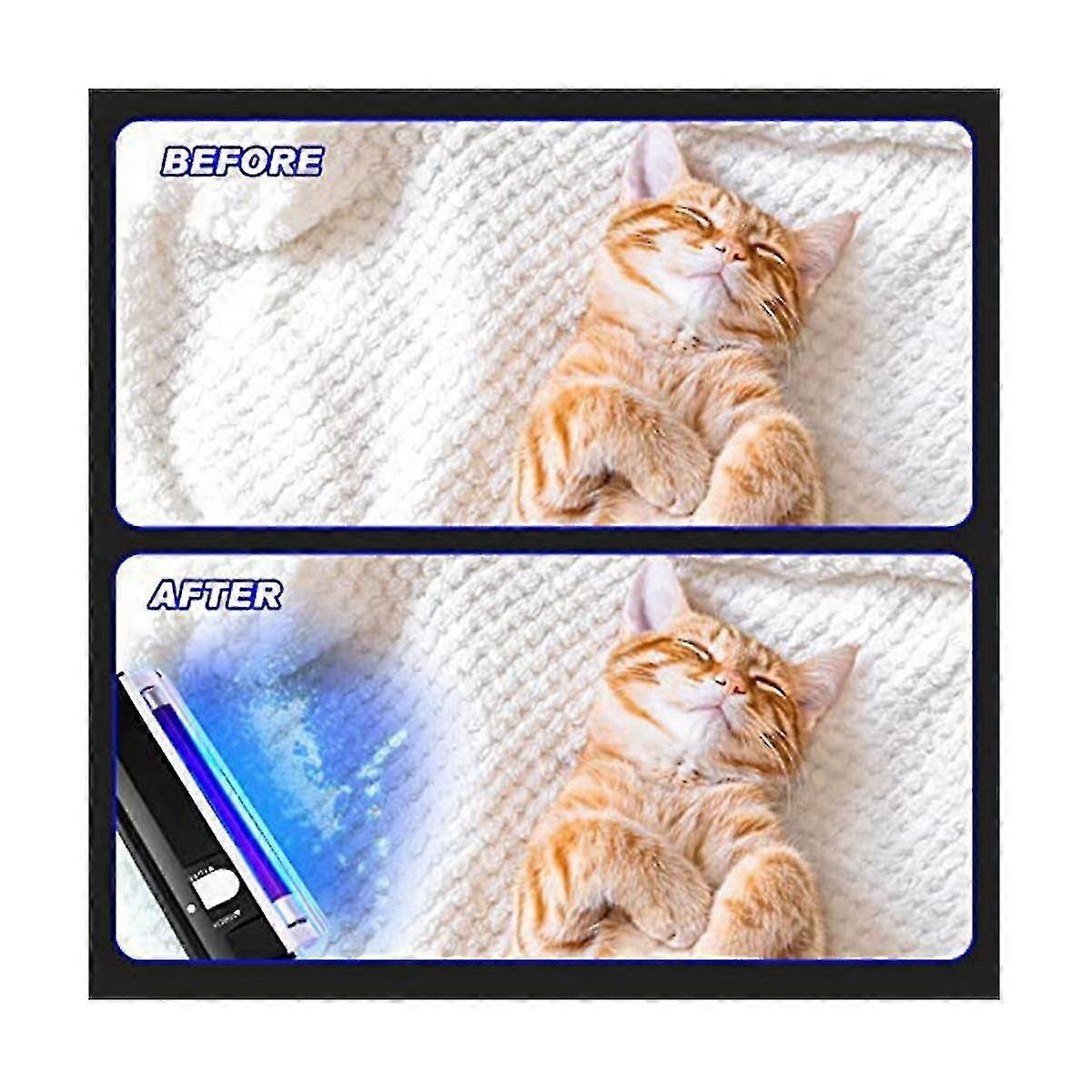 4 Pcs Handheld Uv Torch Portable Blacklight Led Uv Light Battery ...