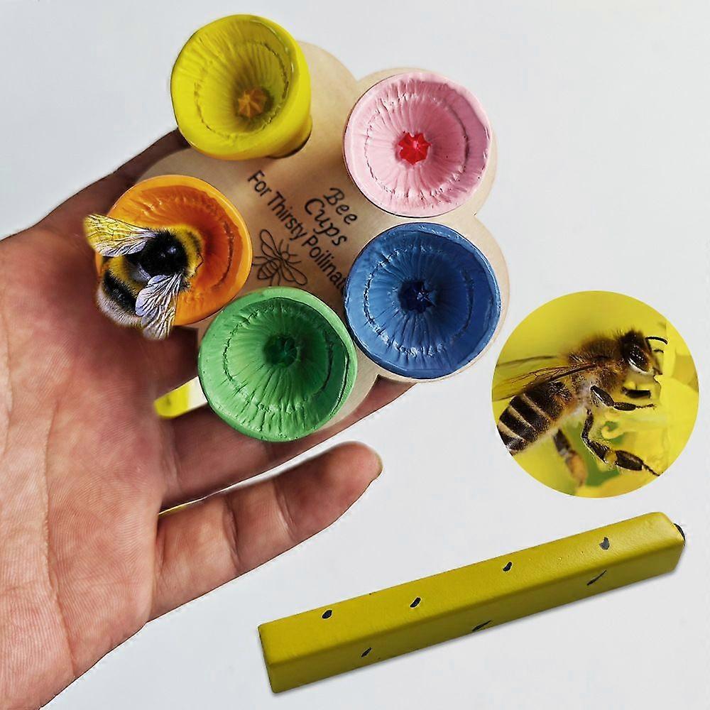 Bee Insect Drinking Cup Bee Hummingbird Feeder Resin Crafts Ornaments ...