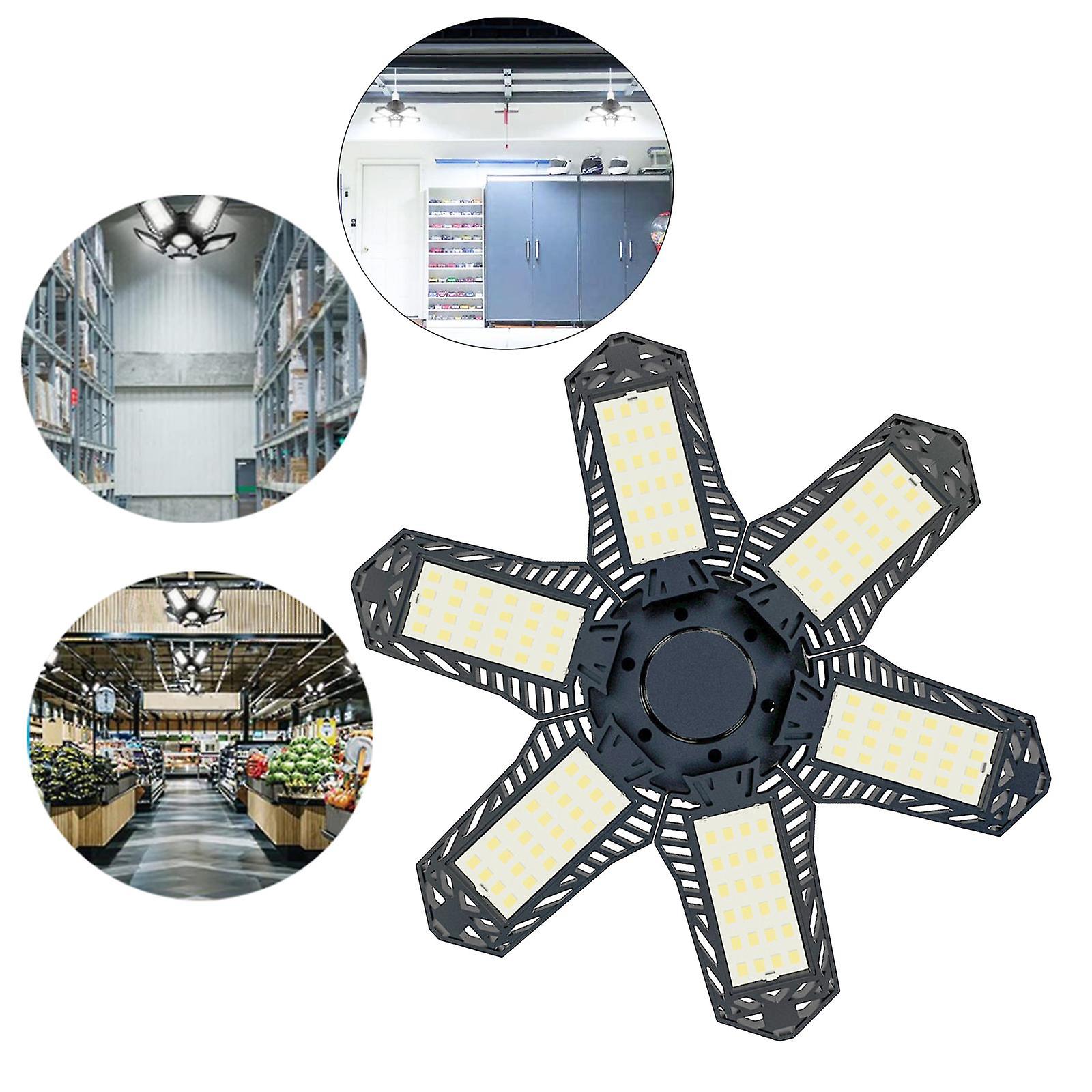 Mini Folding Led Garage Light Workshop Bulb Warehouse Fixture Lamp ...