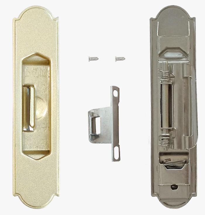 2 Pieces Sliding Door Window - Stainless Security With Single Bayonet ...