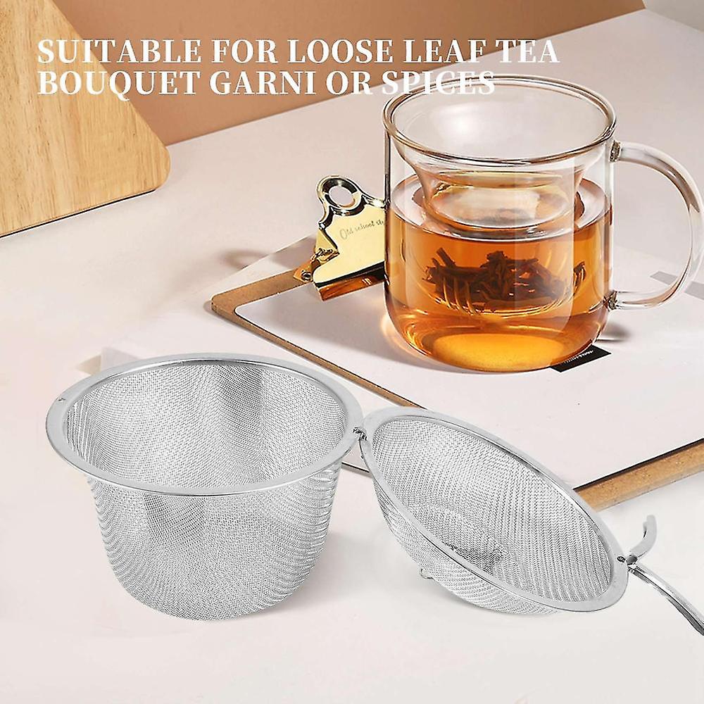 Extra Large Stainless Steel Twist Lock Mesh Tea Ball Tea Infuser With ...