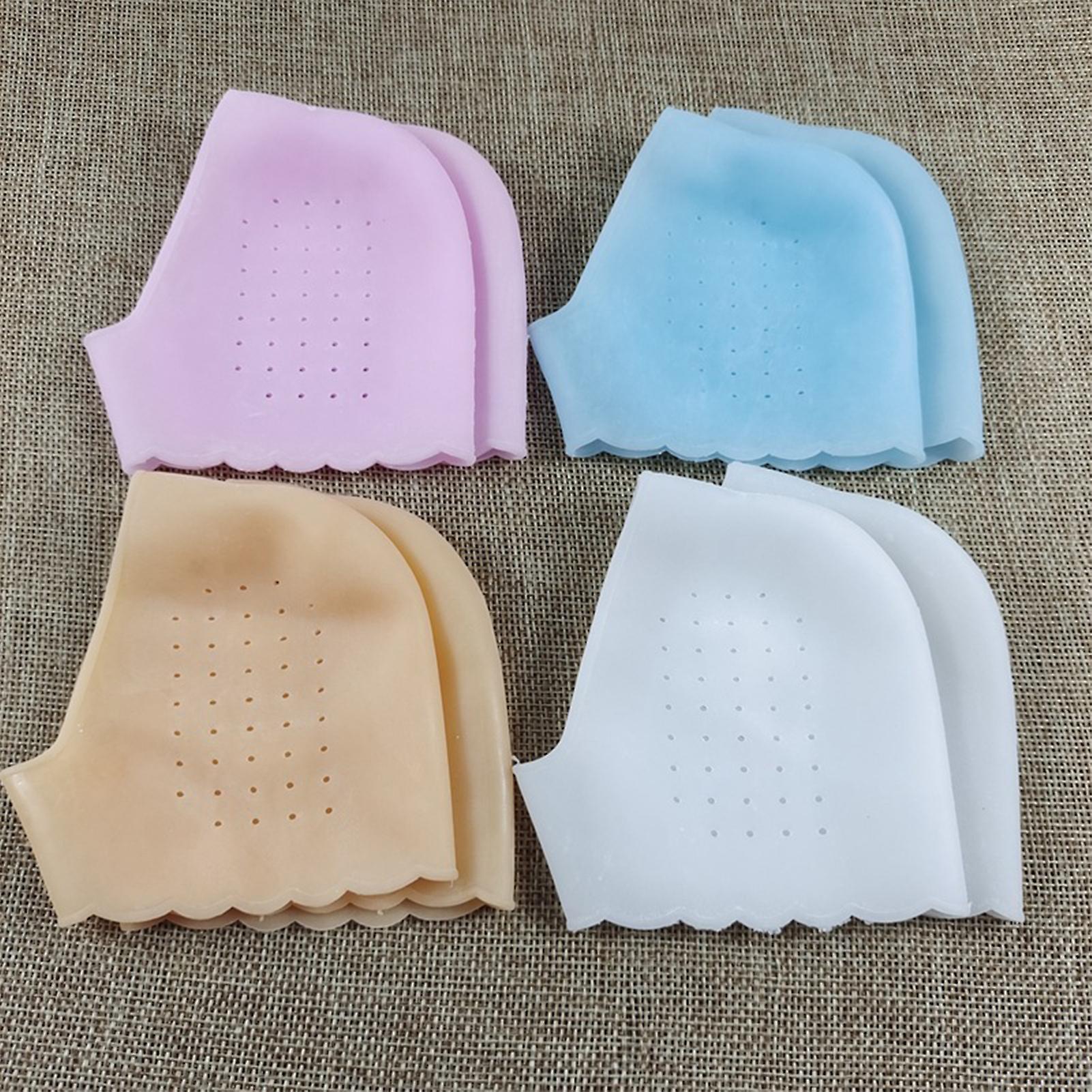 Silicone Gel Heel Protectors Unisex Fit Therapy Wraps Gel Pads For ...