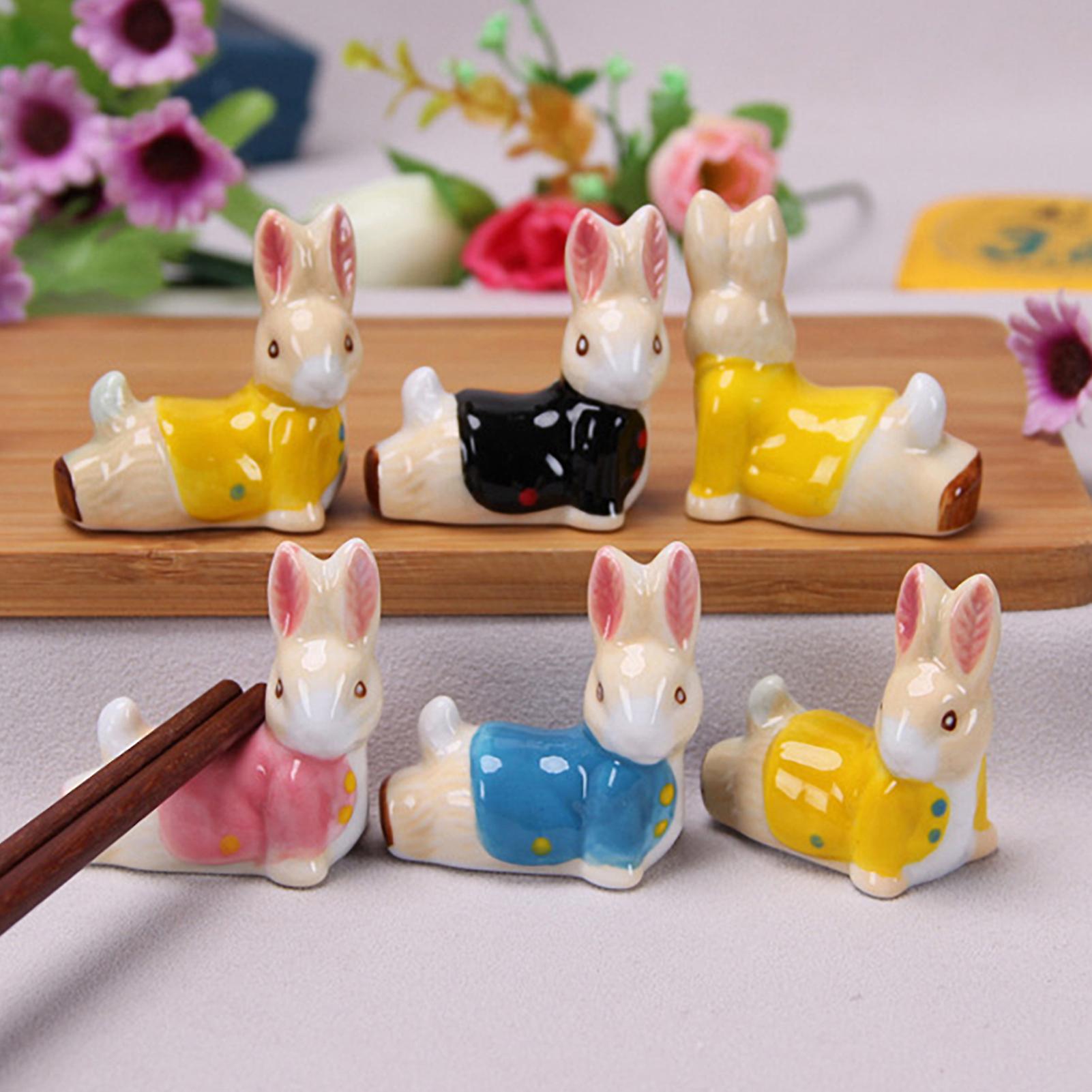 Chopstick Rest Cartoon Creative Cute Adorable Appearance Ceramics ...