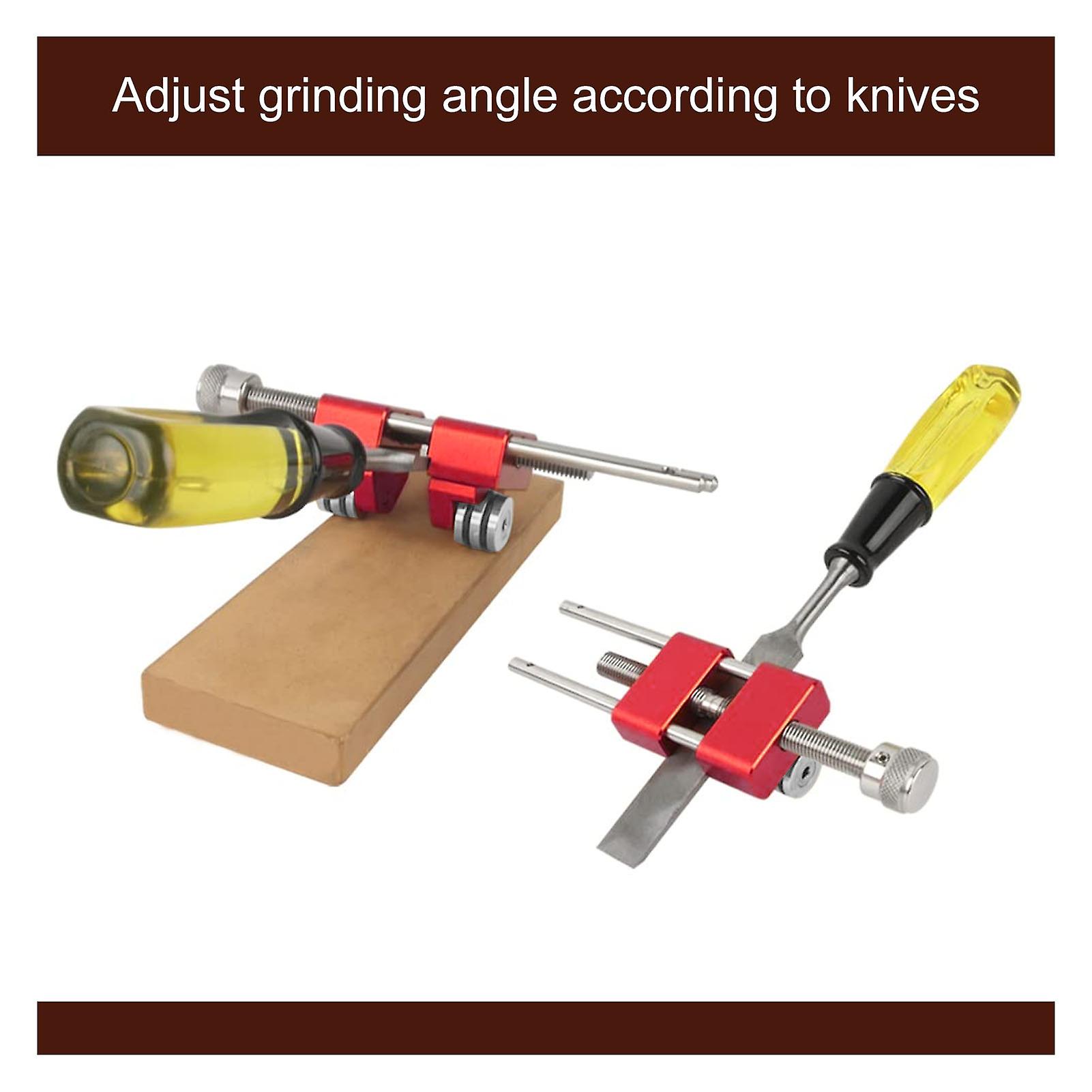 Honing Guide Adjustable Fixed Angle Woodworking Sharpener Jig for ...