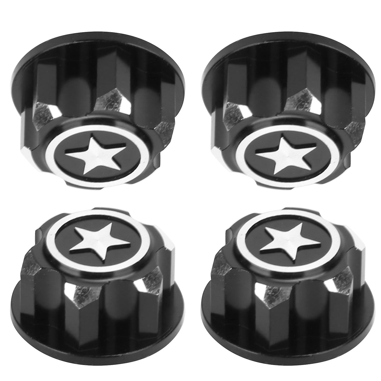 Aluminum Alloy Wheel Hub Cap Cover compatible with Traxxas X Maxx 1/10 ...