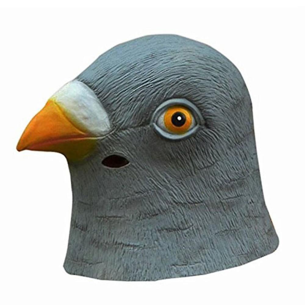 New Pigeon Mask Latex Giant Bird Head Halloween Cosplay Costume Theater ...