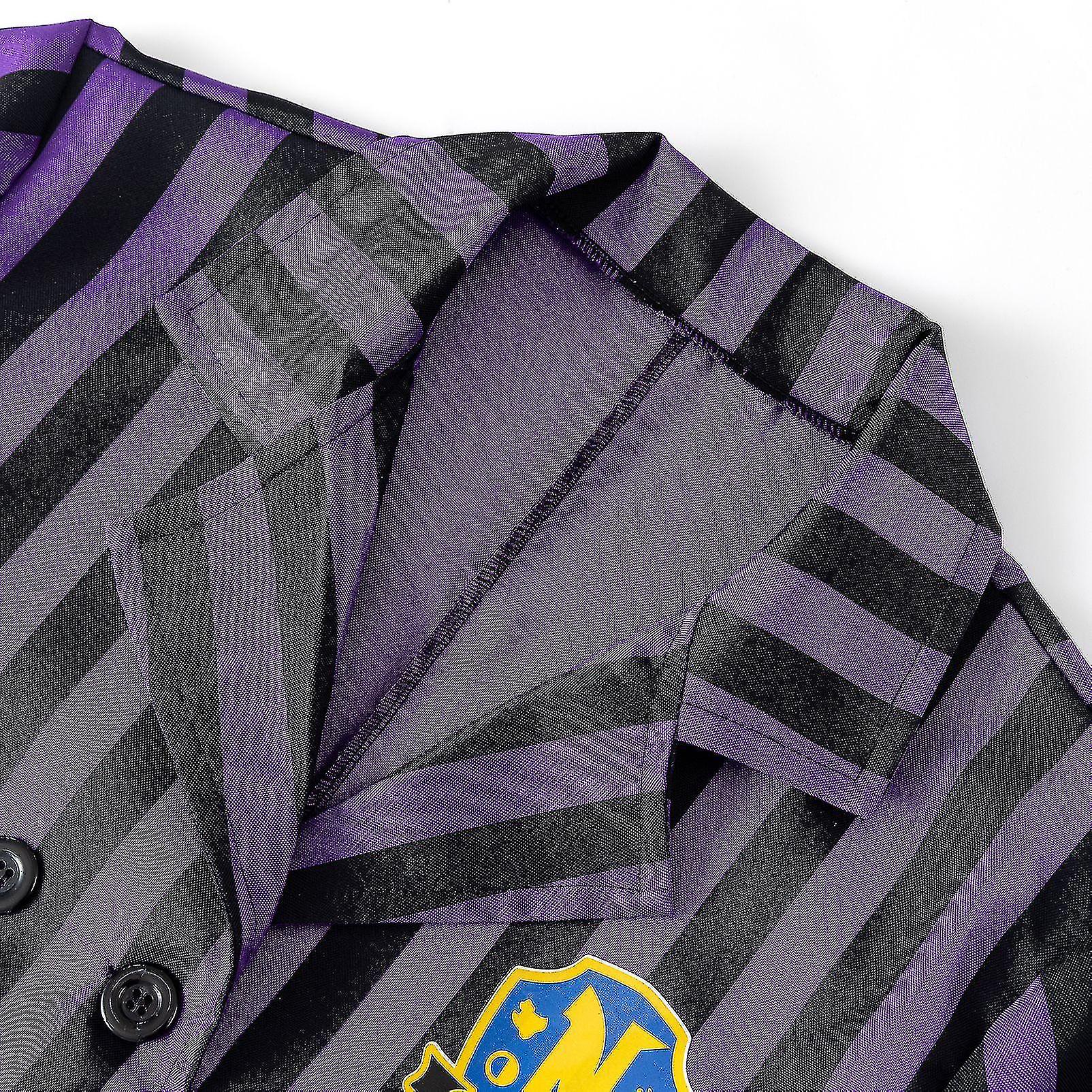 Wednesday Costume Enid Sinclair Dress Nevermore Academy School Uniform ...