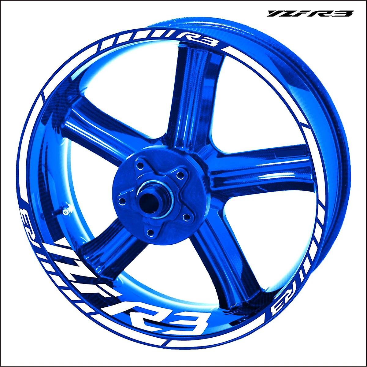 For Yamaha R3 Wheel Sticker Rim Stickers Decals Yzf R3 Logo Set | Fruugo UK