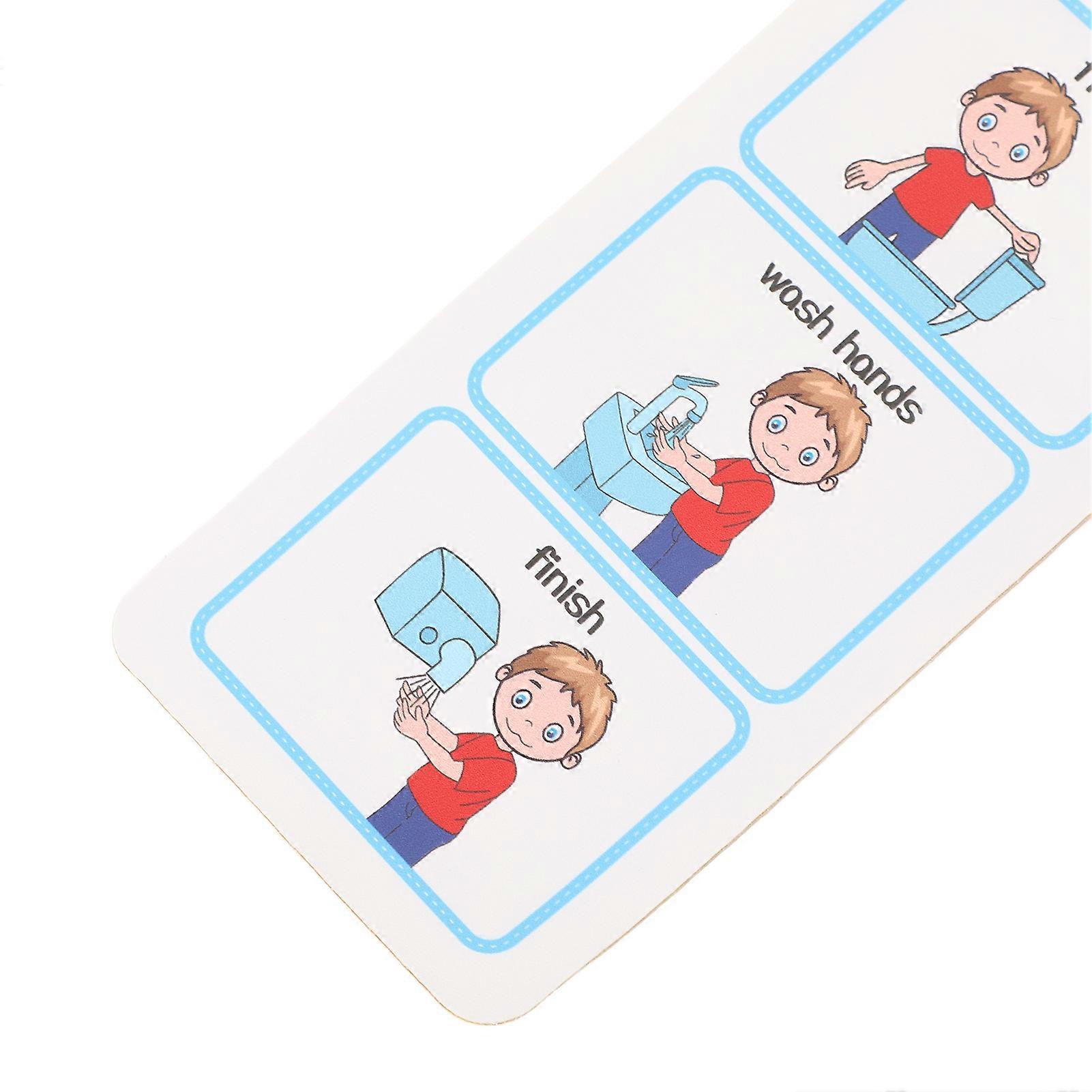 Potty Training Visual Schedule Independent Living Skills Step By Step ...