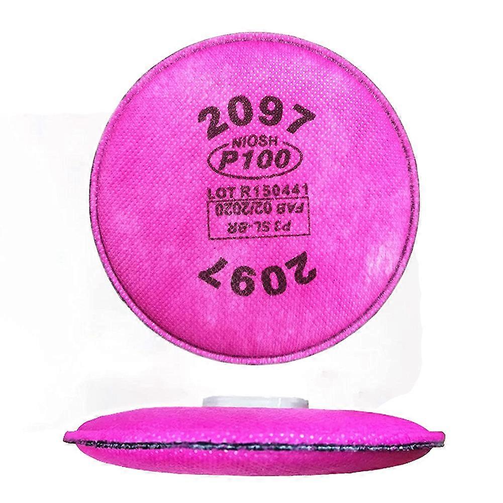 6Pcs 2097 P100 Particulate Filters are for 2097, Installed on P100 ...