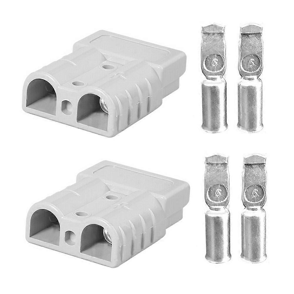 10Pcs for Anderson Style Plug Connectors DC Power Tool 50A 12-24V 6AWG ...