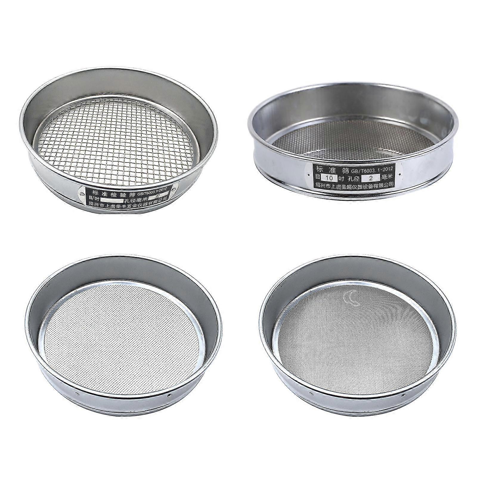 Stainless Steel 4/10/20/60 Mesh Bottom Mesh Flour Sieve Thickened Rice ...