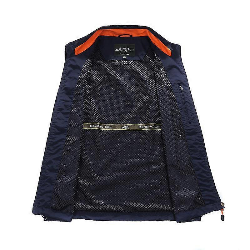 JWL Men's Vest Summer Military Tactical Vest Jacket with Pockets Male ...