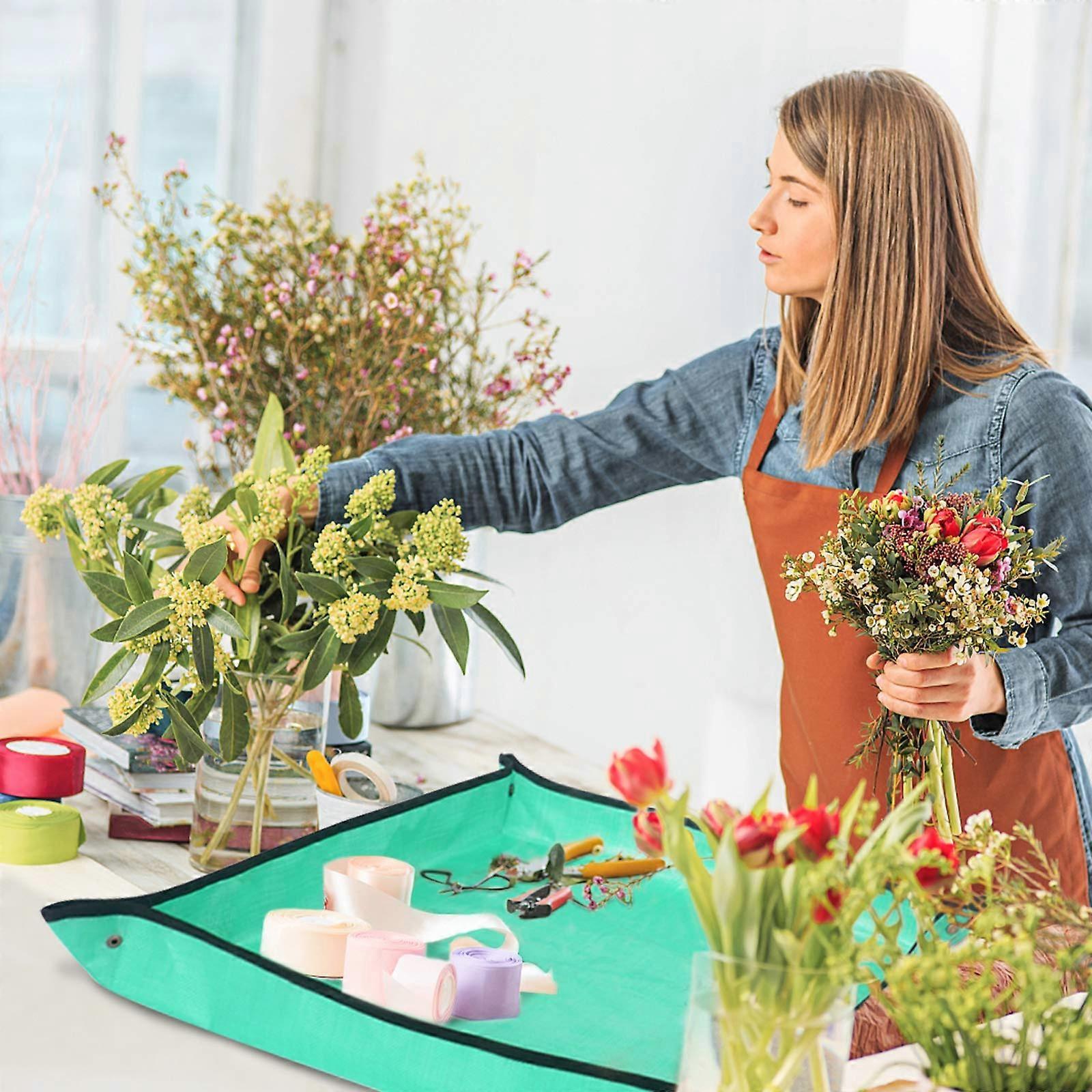 2Pcs Gardening Pot Pad Gardening Planting Mat Plant Repotting Mat ...