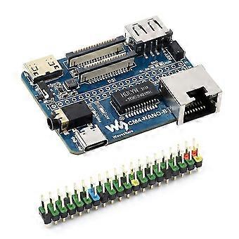 Nano Base Board (b) For Raspberry Pi Compute Module 4 Lite/emmc,same Size As The Cm4 With Mipi ...