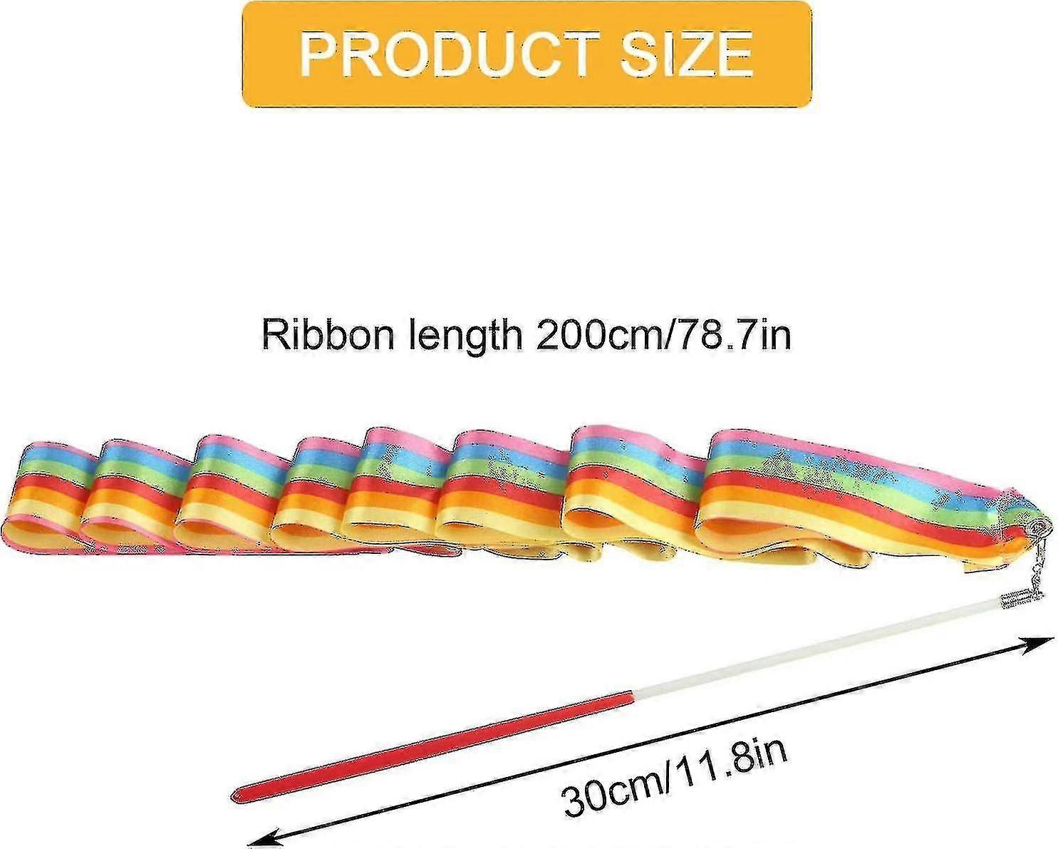 Rhythmic Streamer Band For Rhythmic Gymnastics Children Dance Band ...