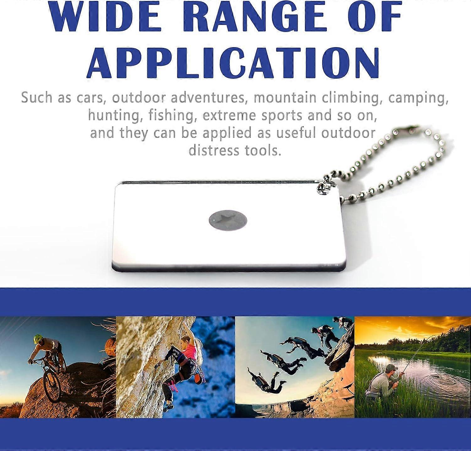 Signal Mirror Survival Reflective Mirror Outdoor Multifunctional Signal ...