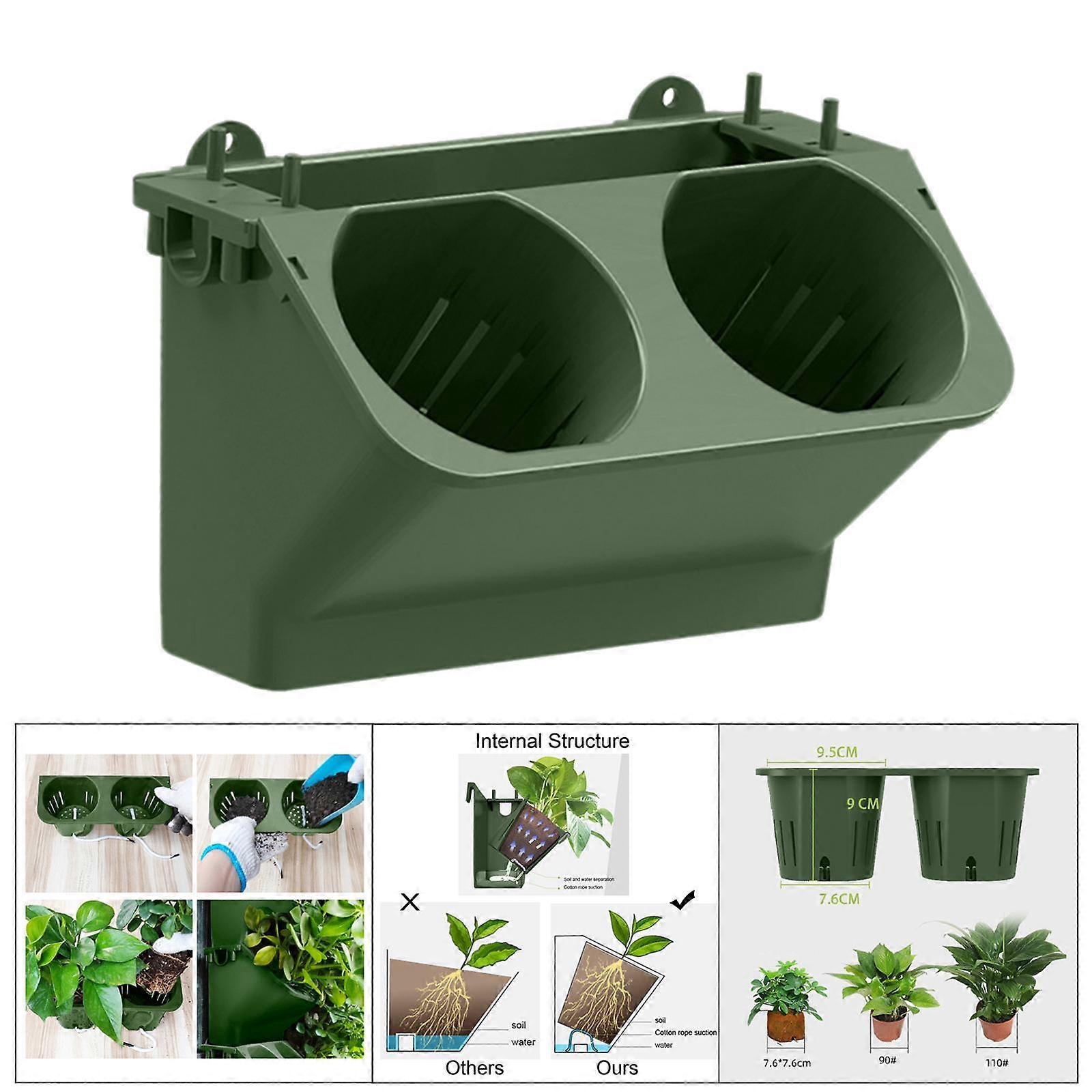 Vertical Garden Wall Planter - Wall Mounted Hanging Planter for Flowers ...