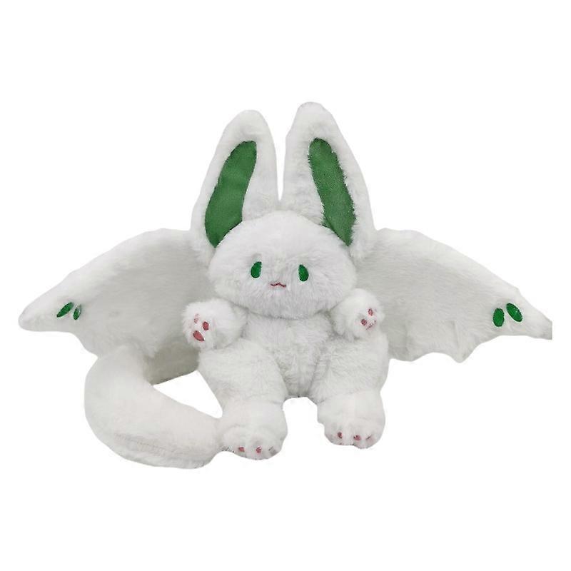 Bat Rabbit Doll Flying White Rabbit Flying Rabbit Plush Toy Bat Wings ...