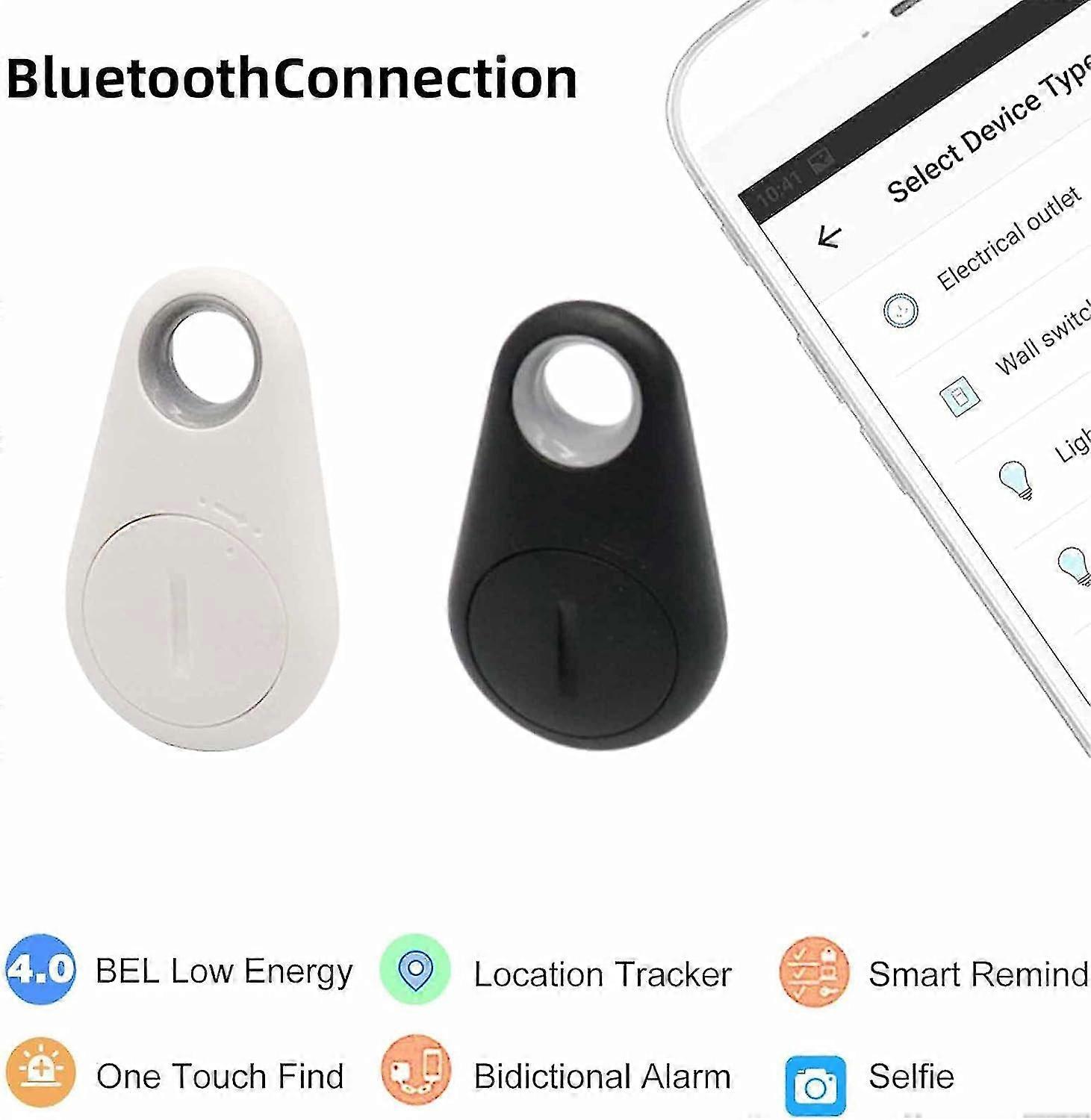 4 PCS GPS Tracker Smart Locator with Bluetooth for Kids, Dogs, Elderly ...