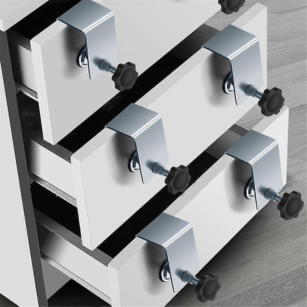 Cabinet Clamps,Installation Clamp Zinc Drawer Fixing Clip,Adjustable ...