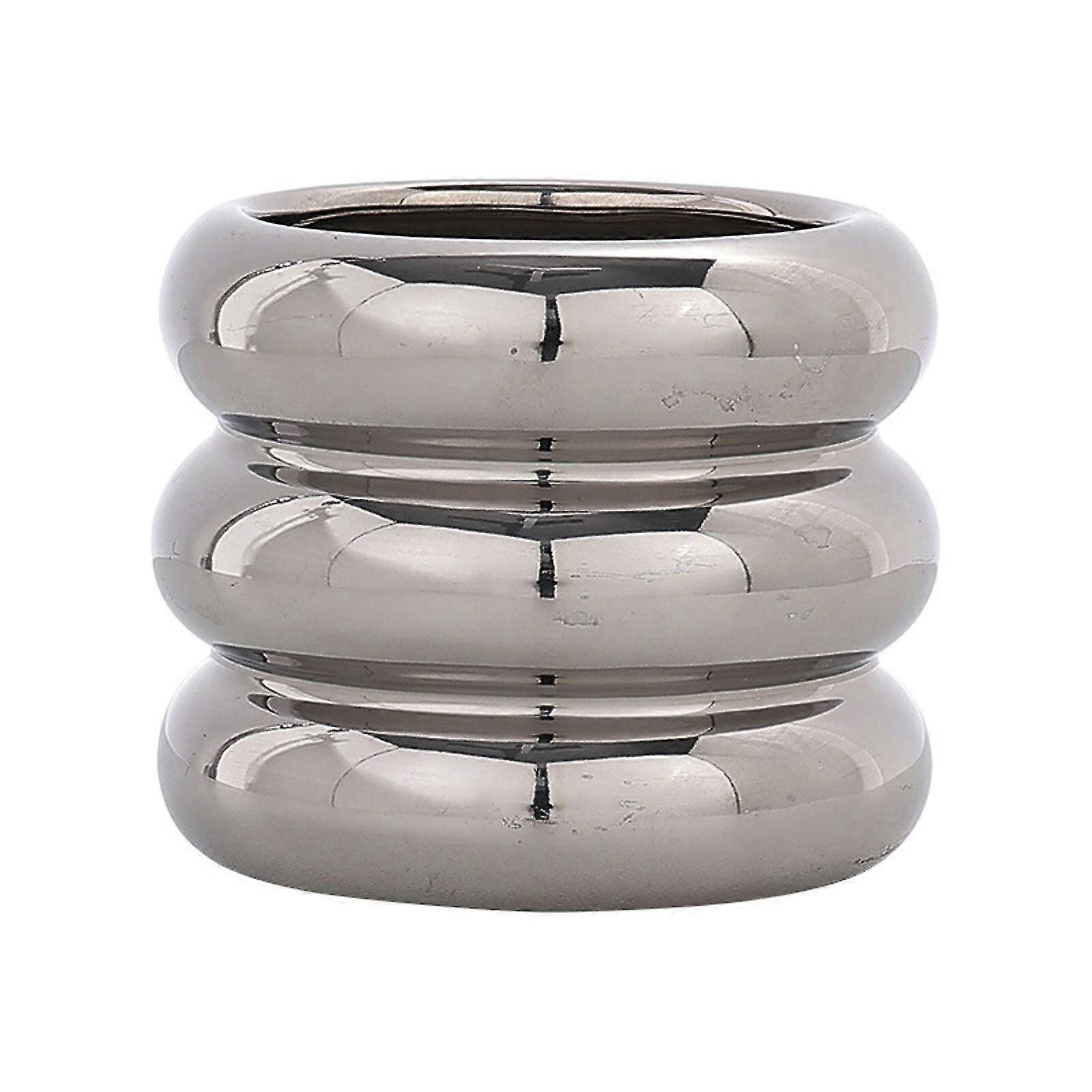 Brand Best Ceramic Plant Pot, Flower Pot With Drainage Hole, Curved ...