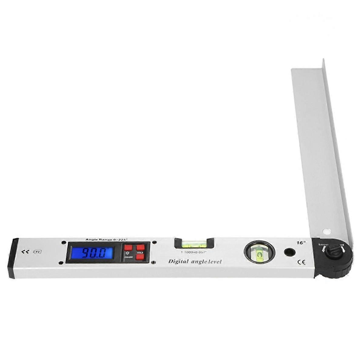 0-225 Digital Protractor Angle Finder Gauge Meter Electronic Goniometer ...