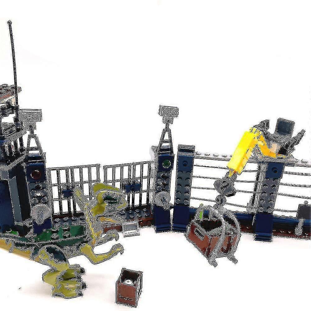 Jurassic World Dinosaur 10923 Dilophosaurus Outpost Attack Tracker Baby ...