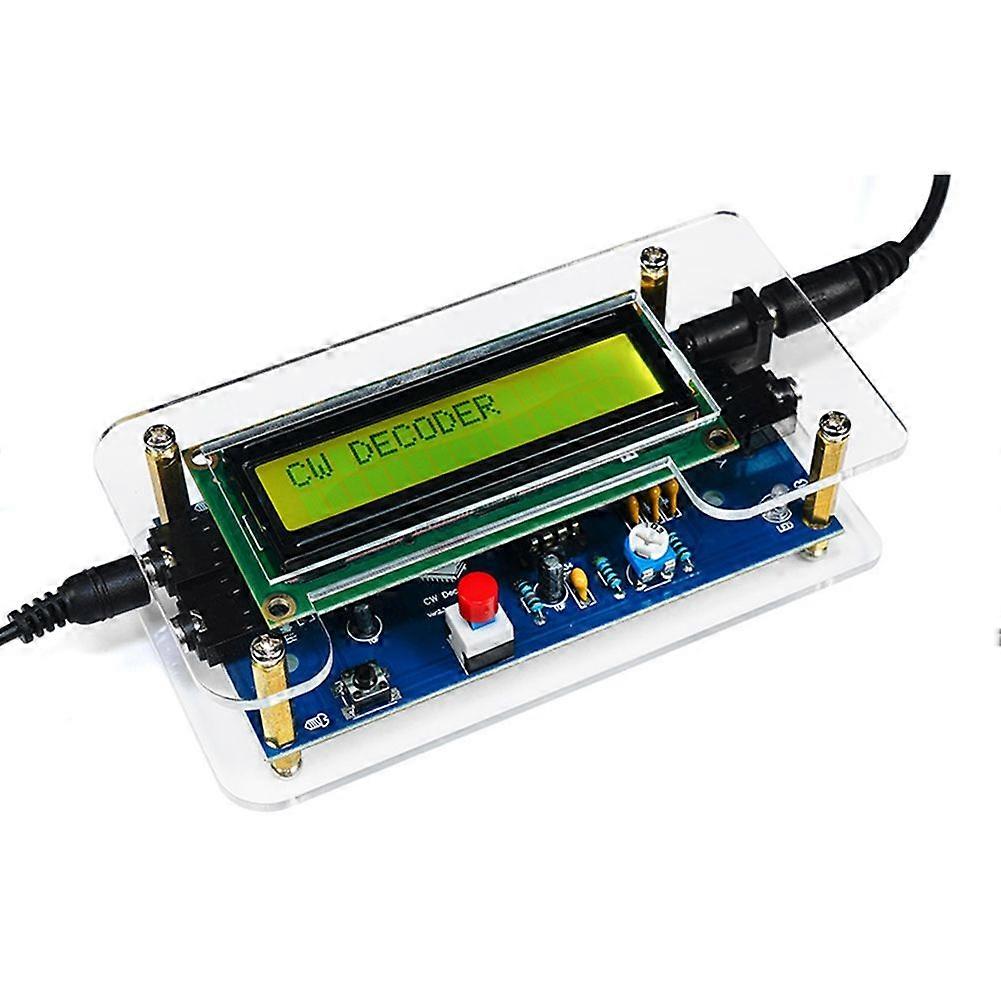 DIY CW Trainer Decoder Kit CW Decoder Morse Code Reader LCD Display ...