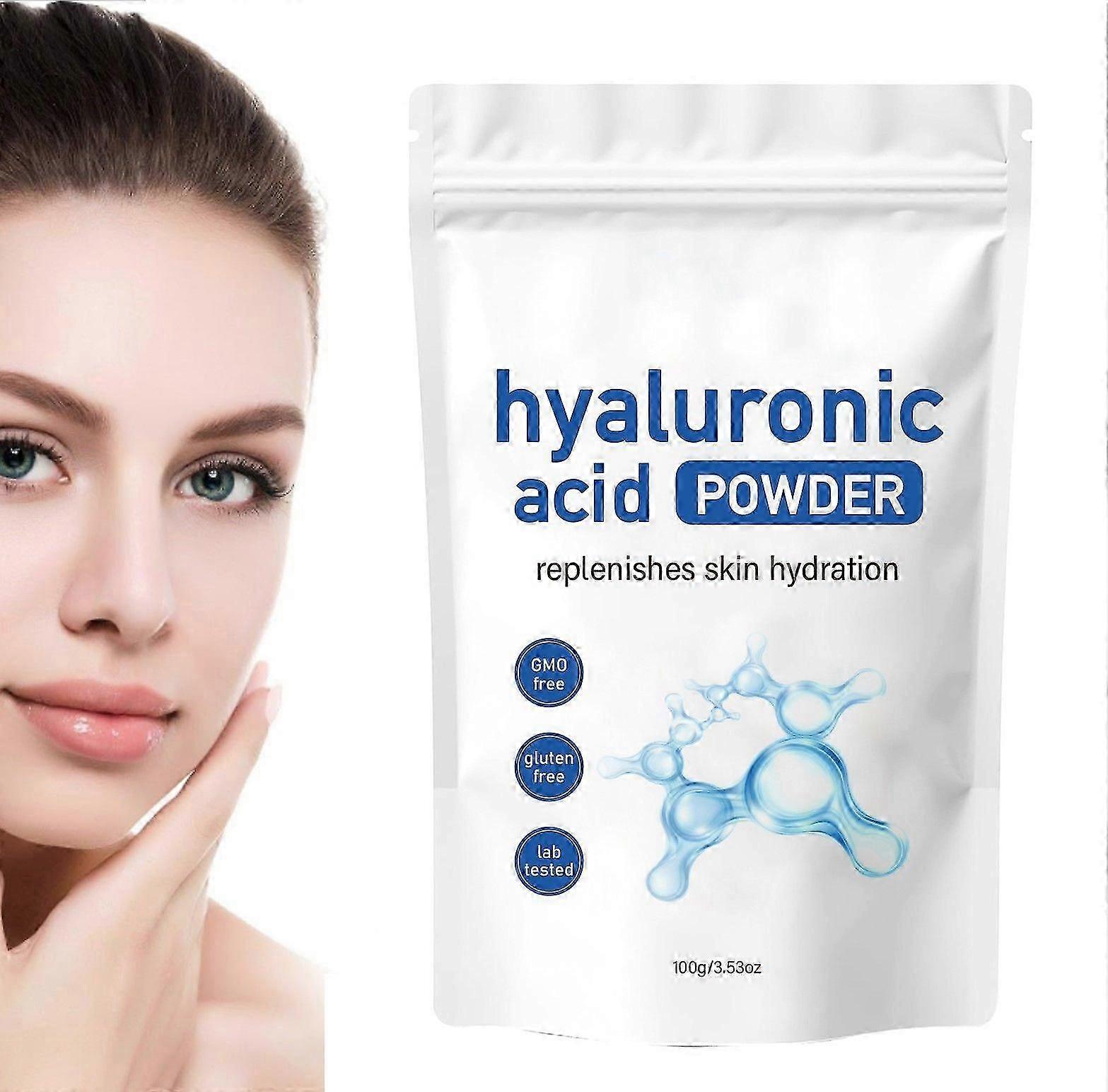 Ingredients Hyaluronic Acid Serum Powder 100g | Low Molecular Weight ...