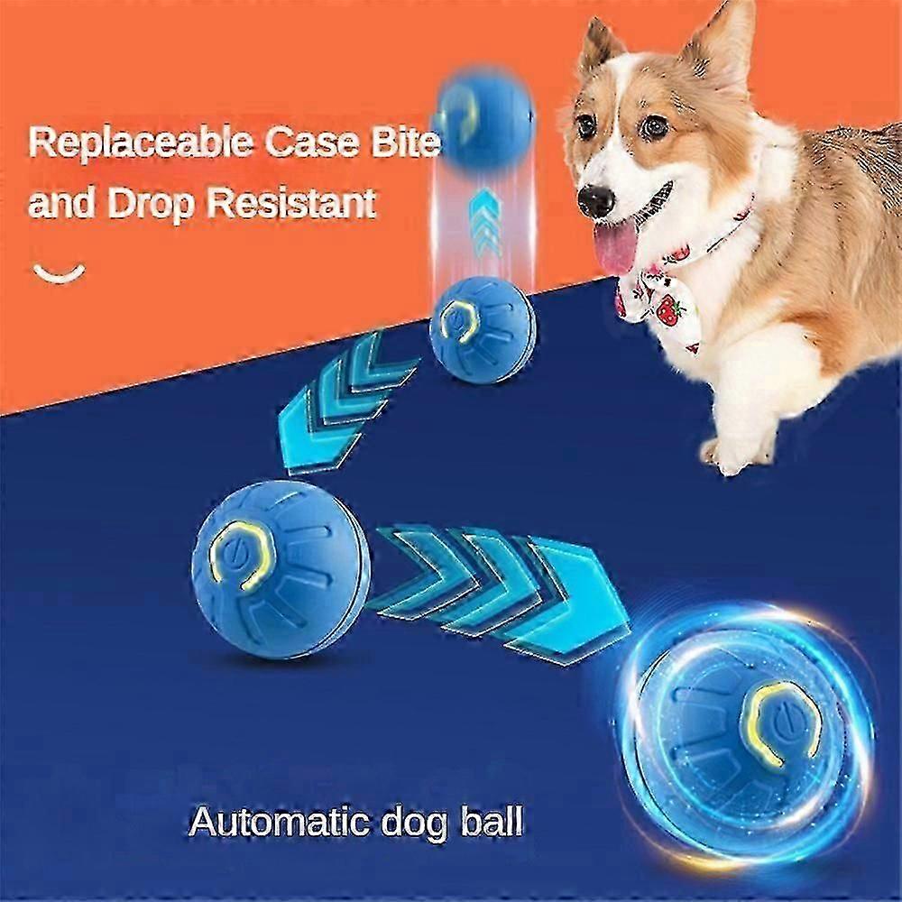 Smart Dog Toy Ball Electronic Interactive Pet Toy Moving Ball USB ...