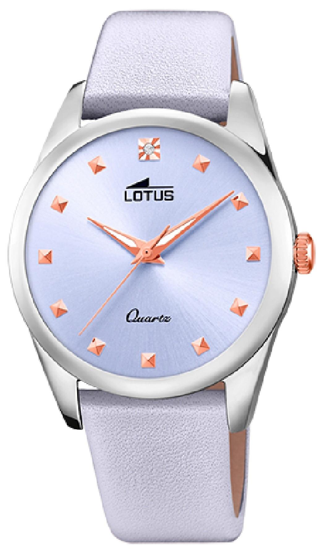 Lotus watches Quartz Analog Woman Watch with Cowhide Bracelet 18642/3