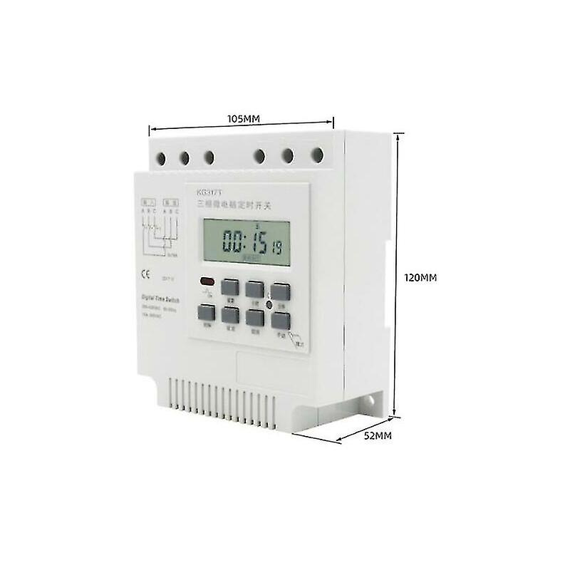 Programmable Time Relay Weekly Relay Power Timer Switch Three Phase Timer Switch Smart Digital