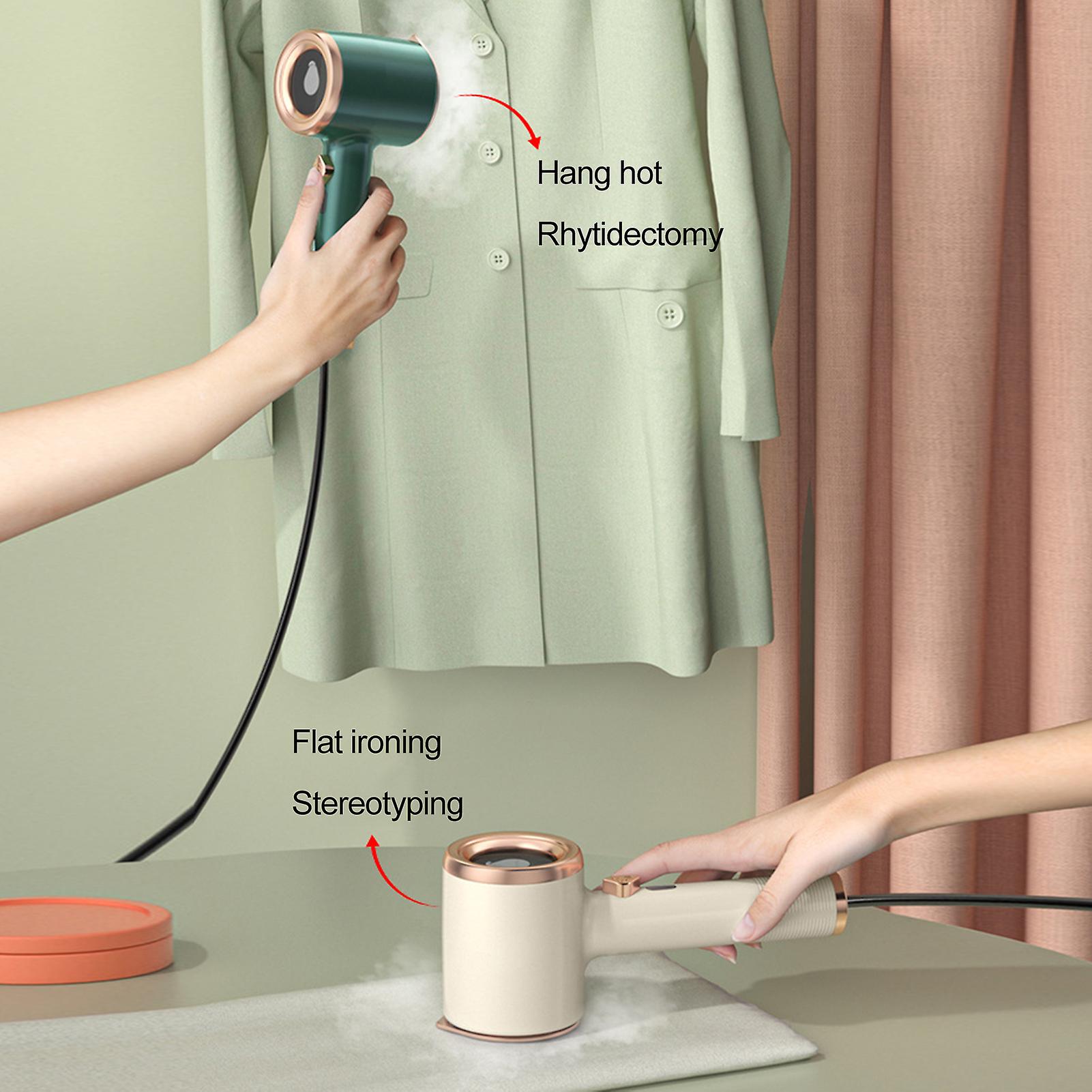 Portable Mini Ironing Machine with Visible Water Tank Dry Wet Use ...