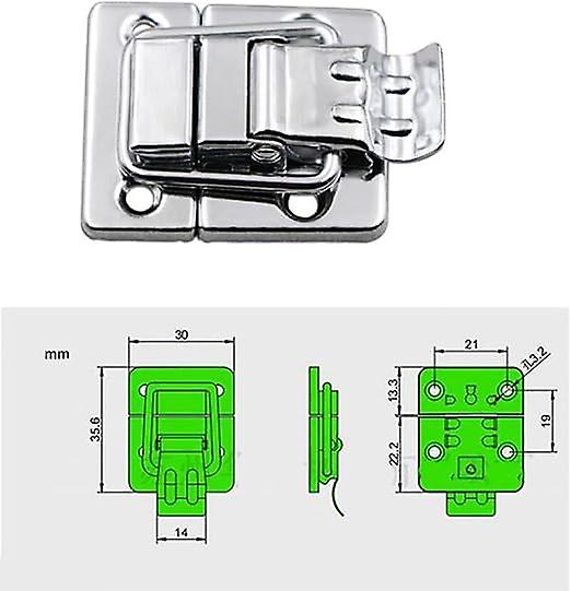 2-piece mini box lock buckle small toolbox lock buckle flying box lock ...
