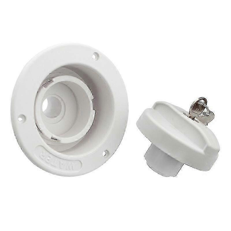 Caravan Accessories RV Modified Gravity Water Inlet with Lock Key Water ...