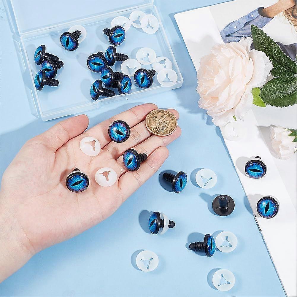 20pcs Luminous Dragon Craft Safety Eyes Luminous Safety Craft Eye ...