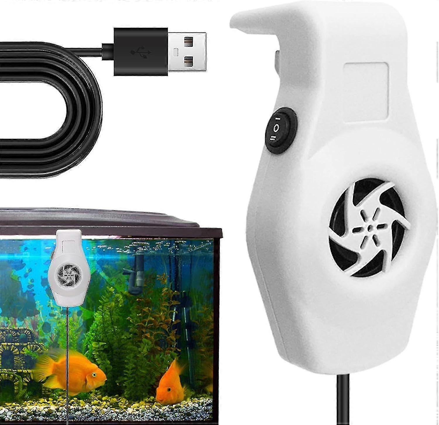 Aquarium Chiller,fish Tank Cooling Fan System Low Cooling Fan Aquarium ...