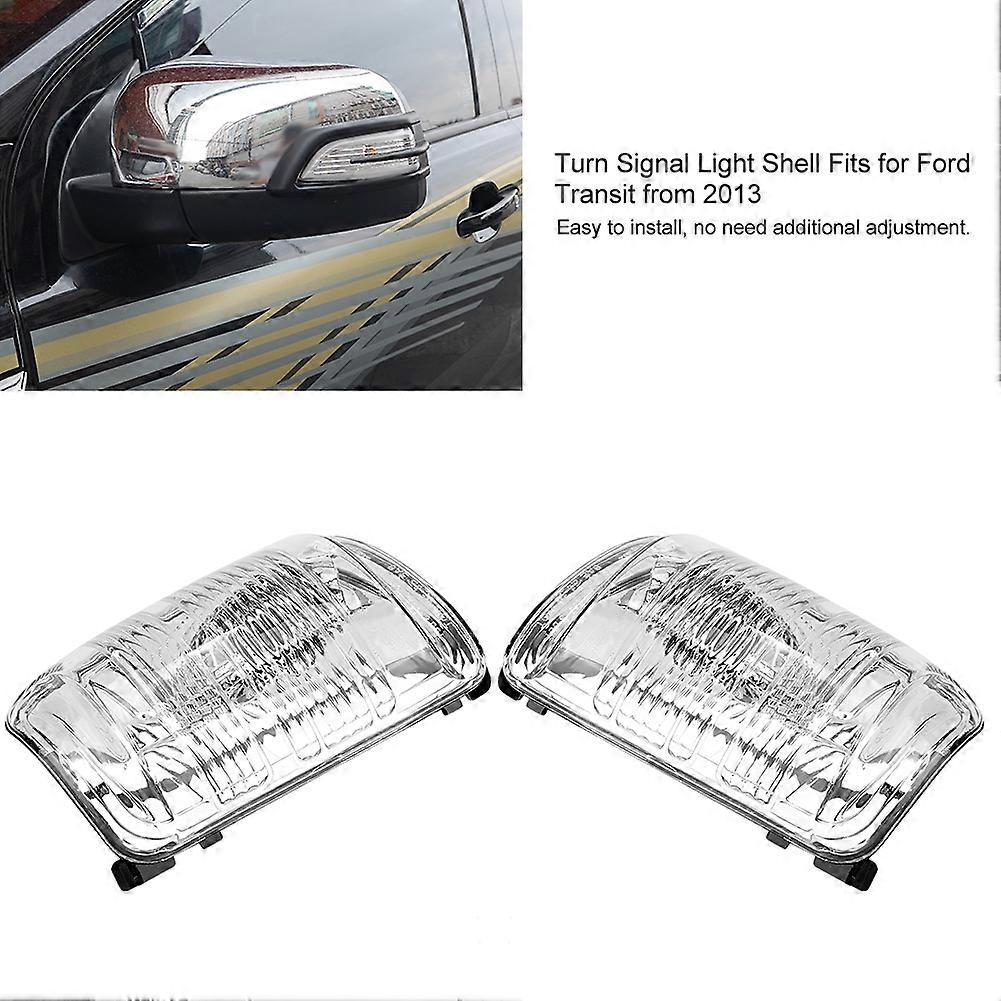 Pair of Turn Signal Light Cover Lamp Shell Fits for Ford Transit from ...