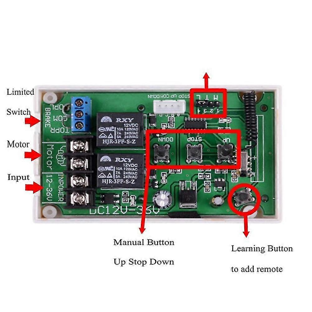 AC/DC 12V 24V 36V Motor Controller Electric Linear Actuator Motor ...