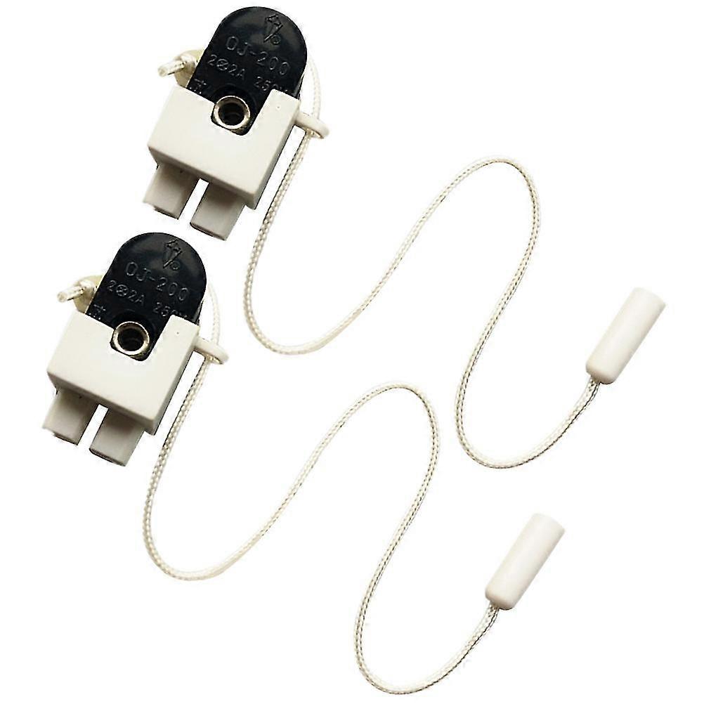 2 Pcs Electric Switch Lights Cord Light Accessories Pendant Lights Lamp ...