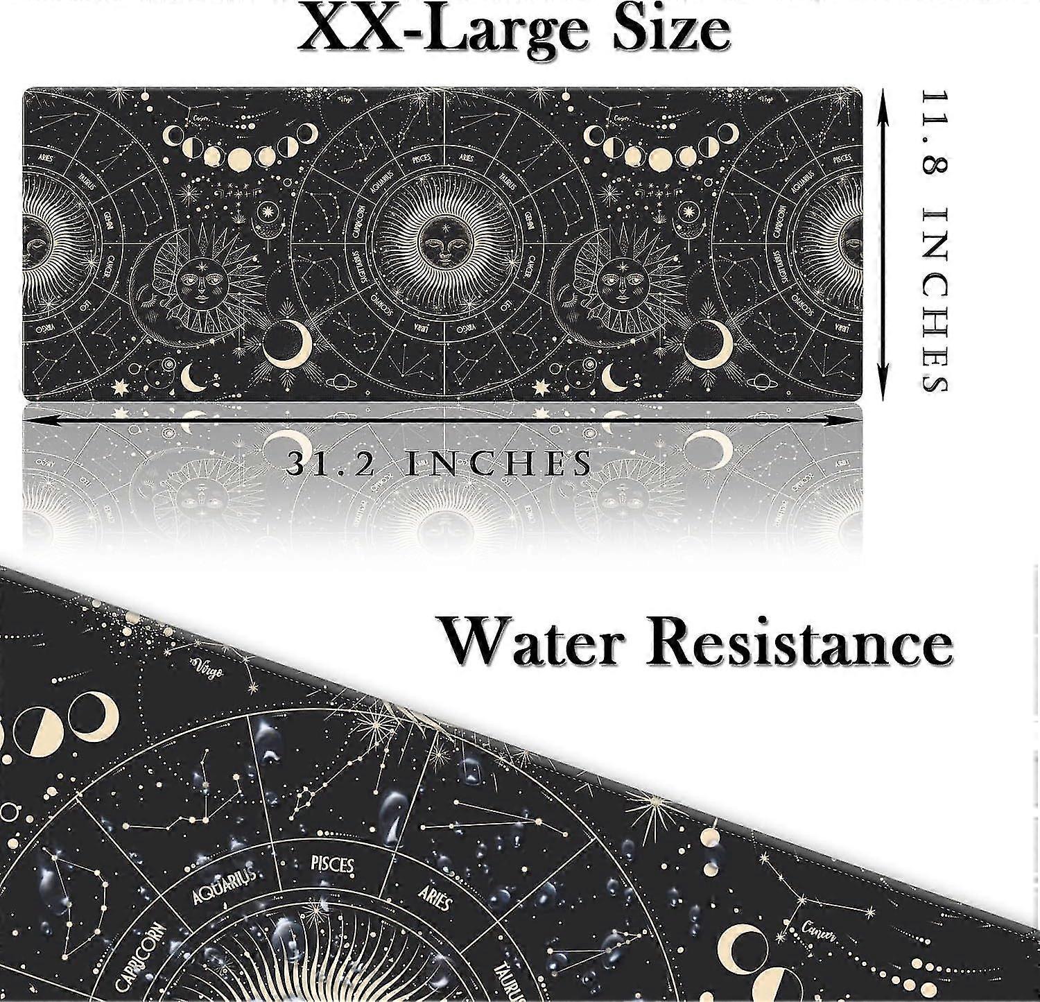 Desk Pad Protector,large Gaming Mouse Pad,office Desk Mat,non-slip Rubber Base Desk Blotter ...