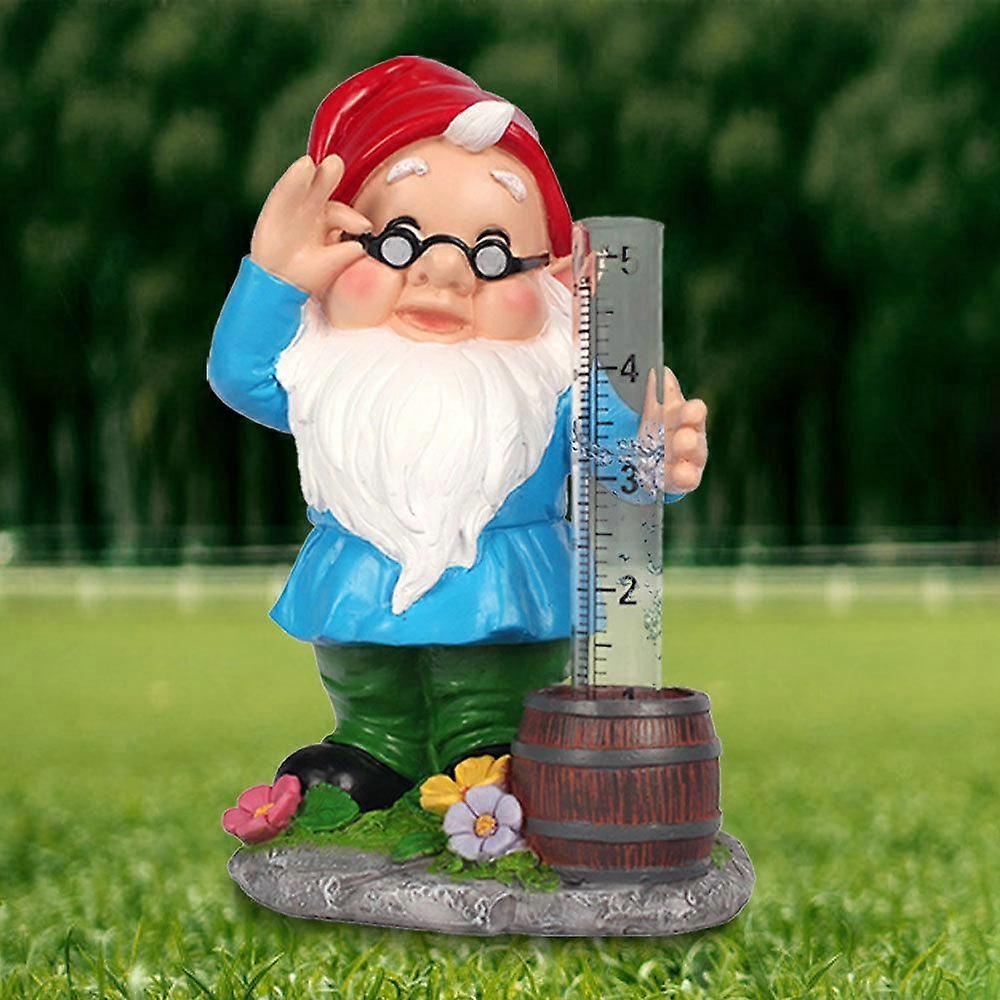 Dwarf rain gauge outdoor garden decoration resin crafts | Fruugo UK