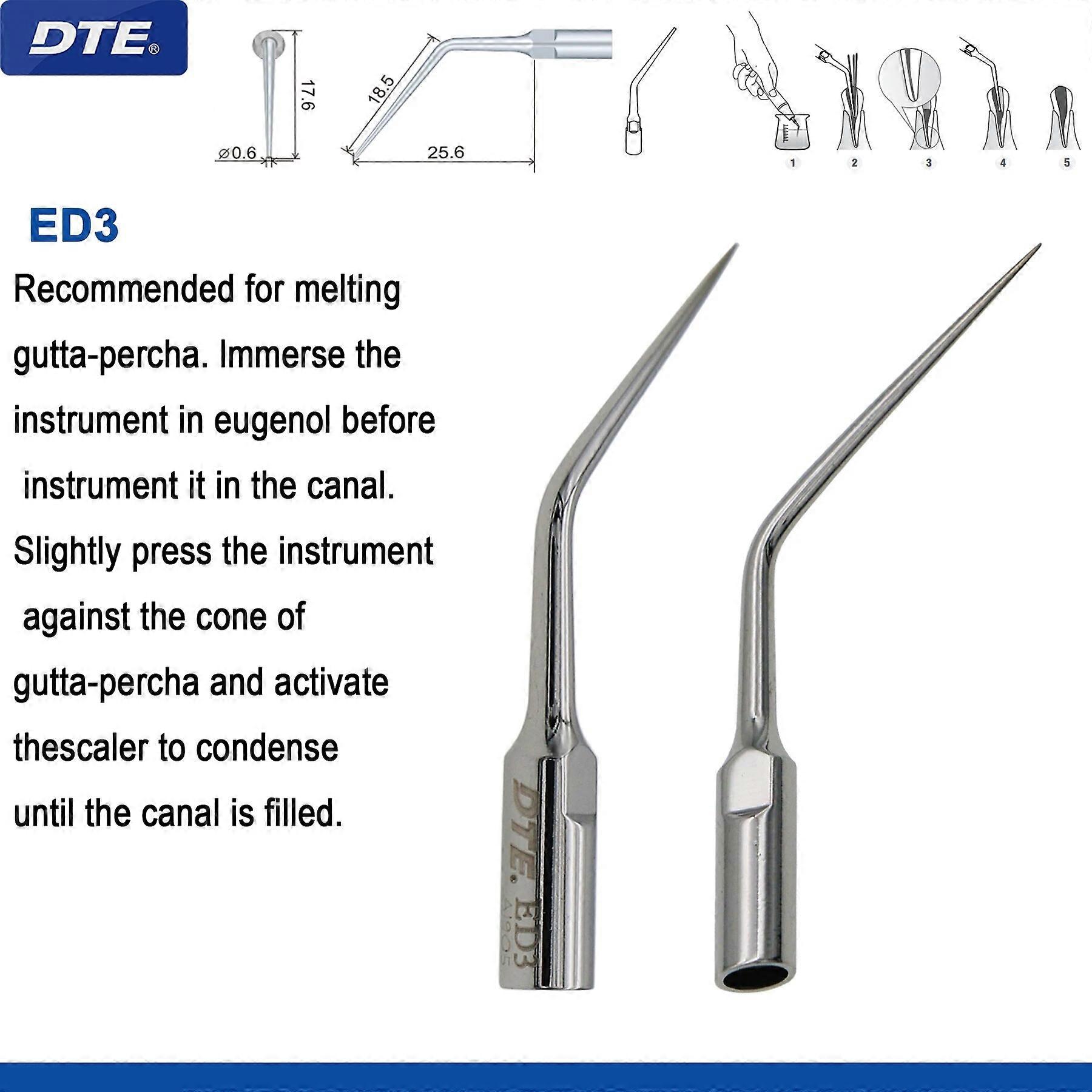 Dental Ultrasonic Scaler Tips Endodontic Endo Tip Medical Tools ...