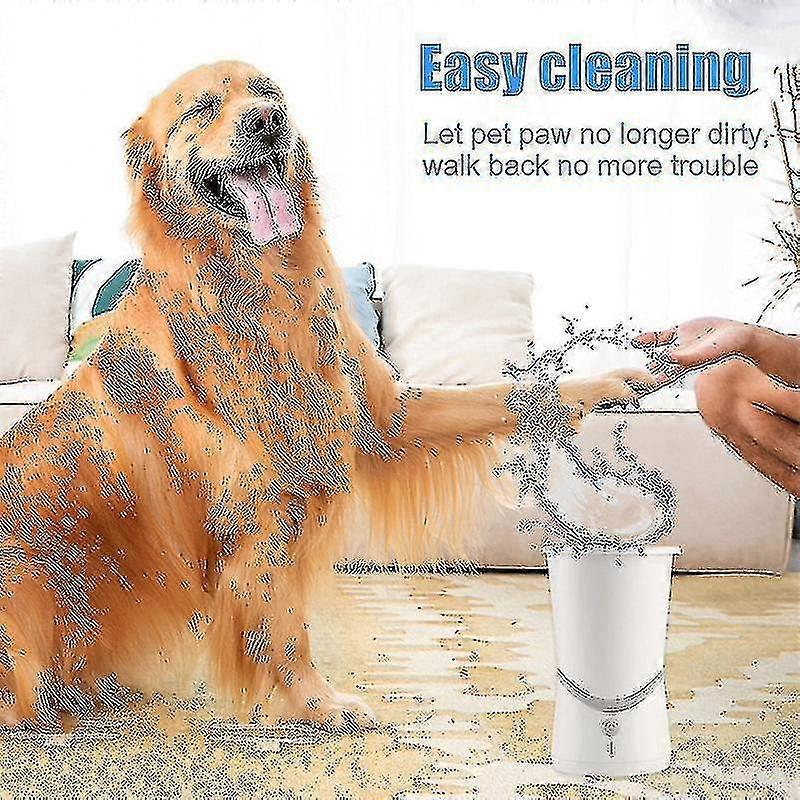 Usb Rechargeable Electric Dog Paw Cleaner Automatic Pet Foot Claw ...