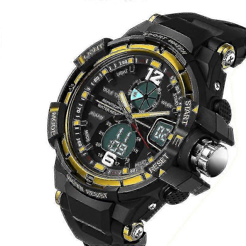 Men's Dual Display Electronic Watch | Fruugo UK