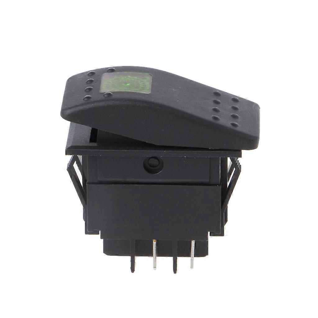 Car Auto Rocker Switch 20A/12V 4 Pin Black Waterproof On Off Toggle ...